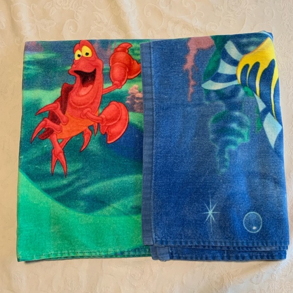Disney | Bath, Skin & Hair | The Little Mermaid Towel | Poshmark